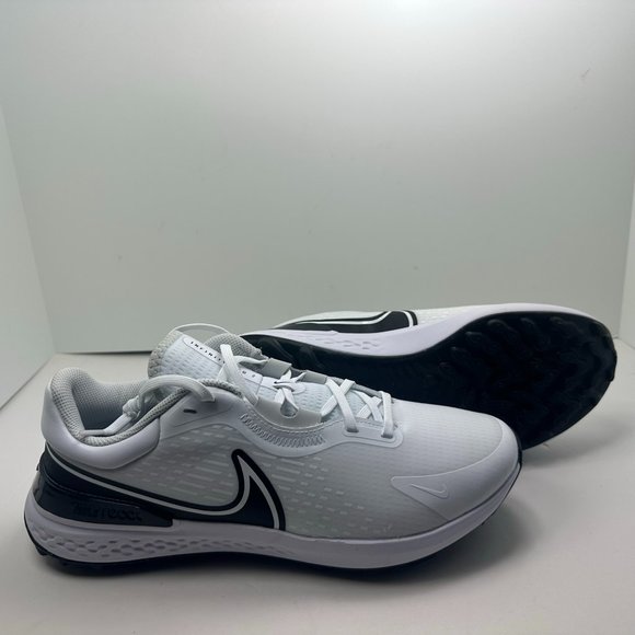 Nike | Shoes | Nike Infinity Pro 2 Spikeless Golf Shoes White Black Men ...